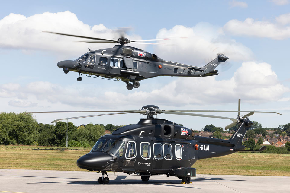Leonardo readies factory for first UK-manufactured AW149s | Leonardo in ...