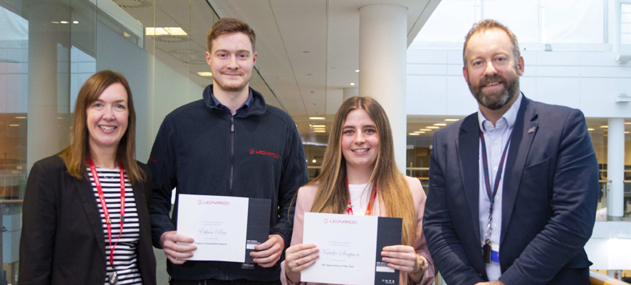 Congratulations to our Apprentice of the Year Winners | Leonardo in the UK