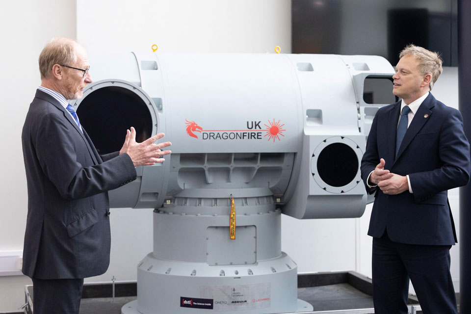 DragonFire laser programme accelerating to equip Royal Navy | Leonardo ...