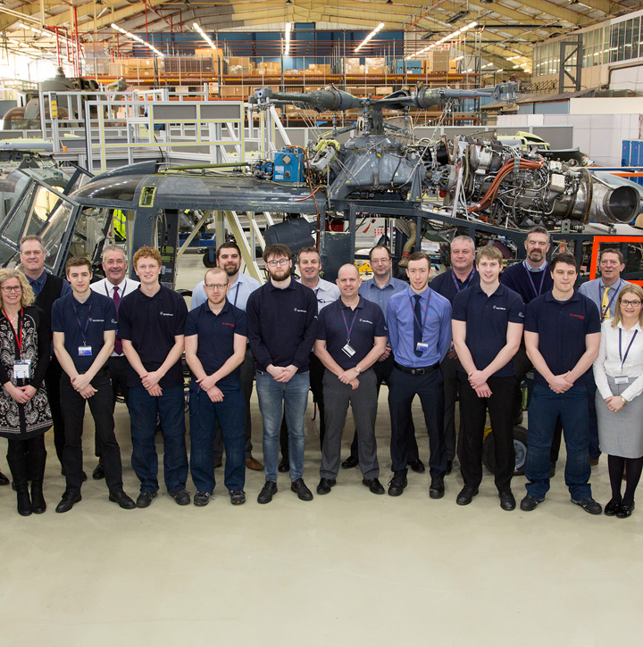 Leonardo's Yeovil apprentices take the lead in helicopter refit ...