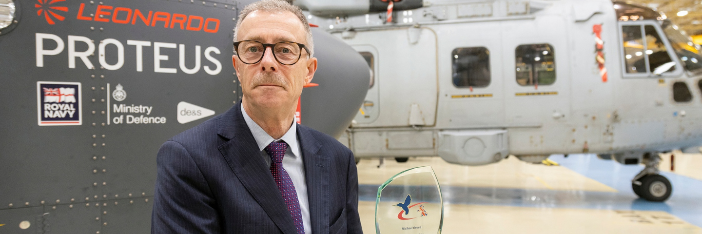 Yeovil Engineer wins Lifetime Achievement Award | Leonardo in the UK